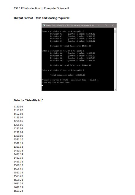 solved cse 112 introduction to computer science ii cse 112