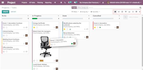 Get Started With Tasks Documentation Odoo 13 0