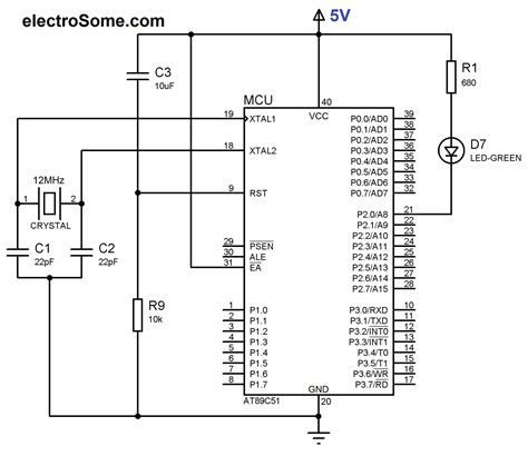 AT89c51 Microcontroller Programming Pinout Features And 45 OFF