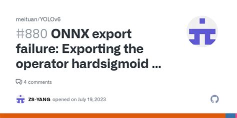 ONNX Export Failure Exporting The Operator Hardsigmoid To ONNX Opset