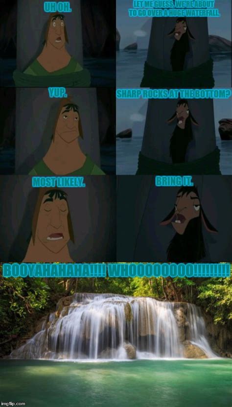 Emperor S New Groove Waterfall Meme Template