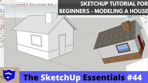 SketchUp Tutorial For Beginners Part 2 Modeling A House YouTube