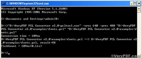 Convert Pcl To Pxl And Set Resolution Via Command Line VeryPDF
