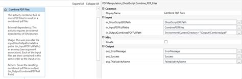 pdf manipulation using ghostscript rpa component uipath marketplace overview