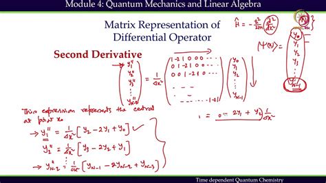 mod 04 lec 29 matrix representation of hamiltonian operator youtube
