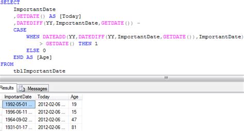 sql how to calculate age in sql server lab core the lab of mrnettek 26532 hot sex picture