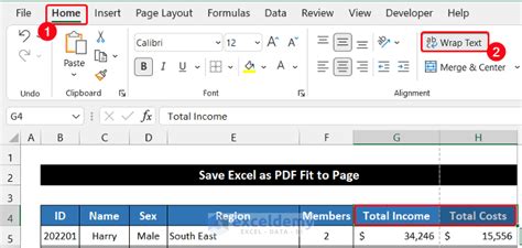 how to save excel as pdf fit to page 5 easy ways exceldemy