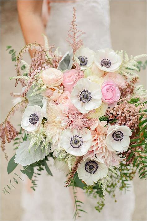 40 Anemone Wedding Ideas Bouquets Cakes And Invitations