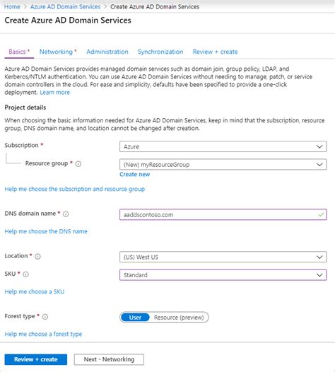 tutorial criar um domínio gerenciado personalizado do microsoft entra domain services