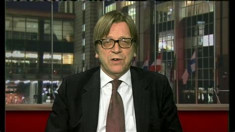 Former Belgian Pm Uks Eu Re Negotiation Impossible Bbc News