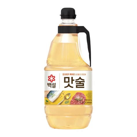백설 맛술 1 8L 상품상세 CJ더마켓 CJ제일제당 공식몰