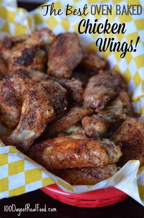 Oven Baked Chicken Wings Recipe Oven Baked Chicken Wings Simply Stacie Bake The Chicken