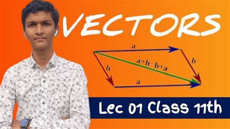 vectors class 11 lec 01 introduction to vectors physics neet jee cbse super 100 exam