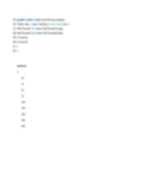 SOLUTION Example Of Synchronization In Java Studypool