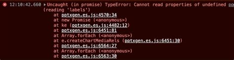 uncaught in promise typeerror cannot read properties of undefined reading labels · issue