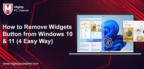 How To Remove Widgets Button From Windows 10 11