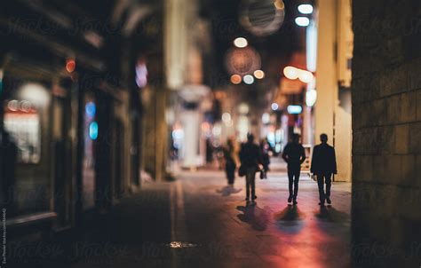 Unfocused People Walking Down The Streets By Stocksy Contributor Eva Plevier Stocksy