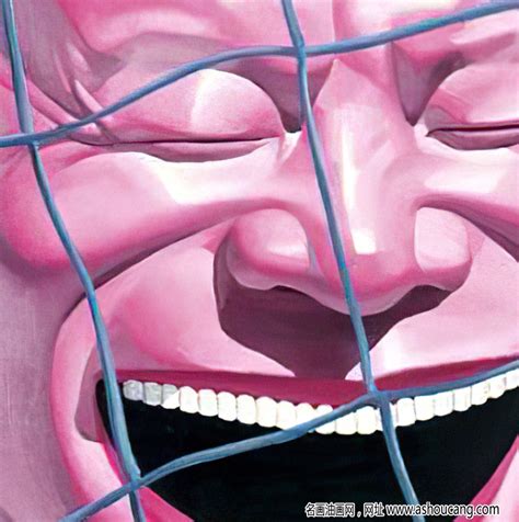 岳敏君的画38高清大图下载 名画油画网