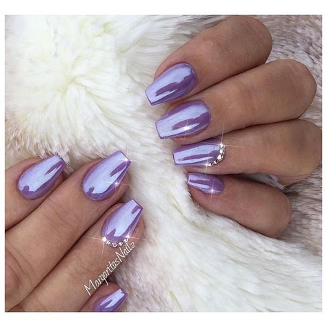 Glamour Chrome Nails Trends 2017 52 Purple Chrome Nails Chrome Nails Nails Design With