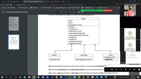 inheritance and abstract class in java youtube