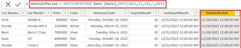 Power Bi Dax Calendar Function Create Calendar Table Using Dax