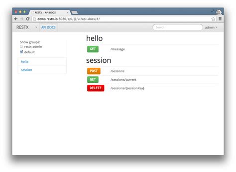 Try Generated App RESTX The Lightweight Java REST Framework