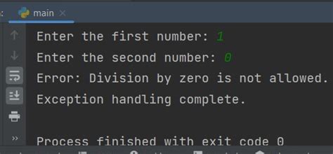 Python Exception Types