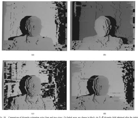 figure 10 from disparity and occlusion estimation in multiocular systems and their coding for