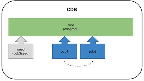 oracle base multitenant overview of container databases cdb and pluggable databases pdb