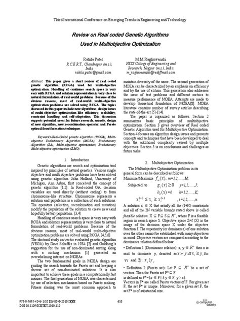 real coded genetic algorithm pdf genetic algorithm computational science