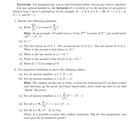 solved factorials i m assuming that you ve seen factorials