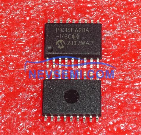 PIC16F628A I SO Microchip Electronic Control Unit Nevsemi Electronics