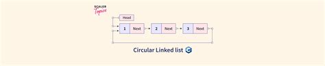 Circular Linked List In C Scaler Topics