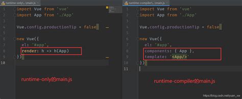 vue教程 四十 runtime compiler和runtime only的区别 runtime compiler recommended for most users csdn博客