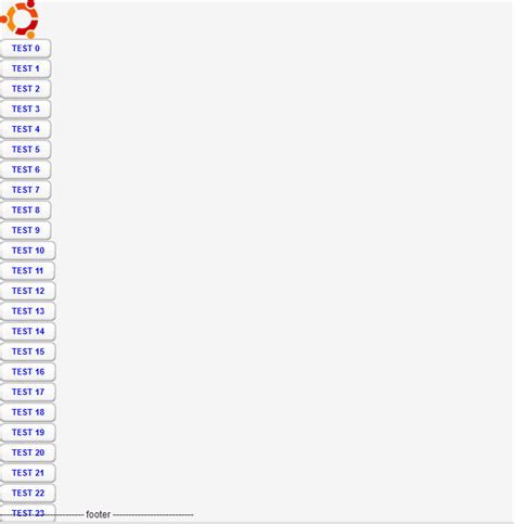 Java Vaadin Basic Layout Fixed Header And Footer Scrollable