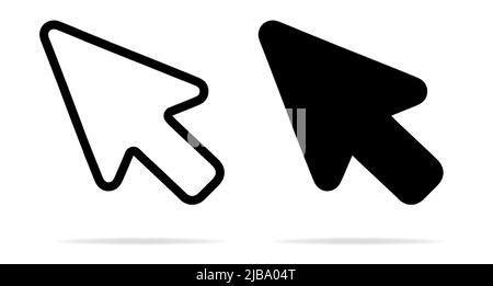 Clicking Mouse Cursors Computer Finger Pointers Vector Set Mouse