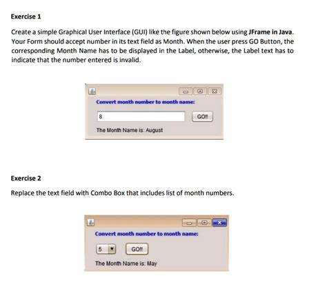 SOLVED In Java Please Examine Question 1 And 2 As They Are Related