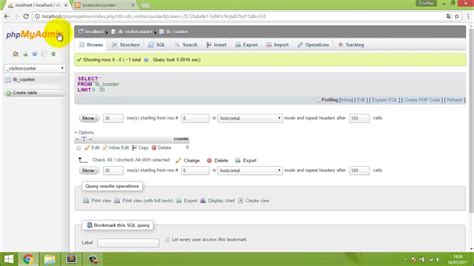 cara mudah membuat visitor counter dengan php youtube