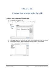 Creating A Java EE Project And Servlet Step By Step Guide Course Hero