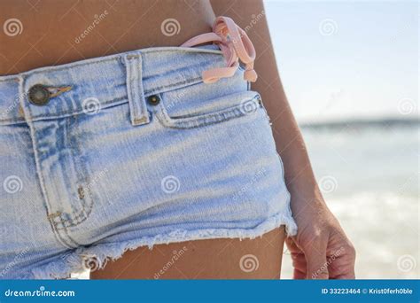 Close Up Cut Offs And Bikini Bottom Stock Images Image 33223464