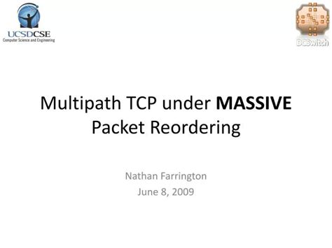 ppt multipath tcp under massive packet reordering powerpoint presentation id 1855946