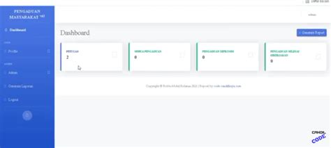 Source Code Aplikasi Pengaduan Masyarakat Berbasis Website PHP ID Blog