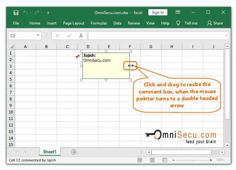 how to resize a cell in excel