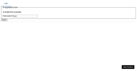 Customized Tabs Forked Codesandbox
