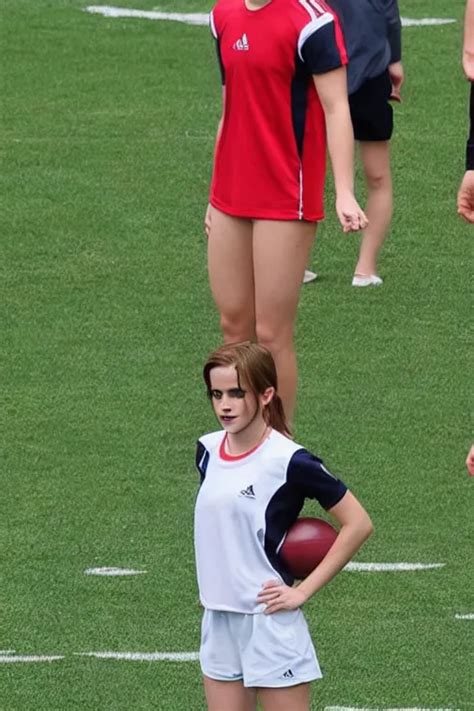 Emma Watson As Football Coach Hyper Realistic Stable Diffusion Openart