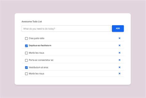 GitHub Mdbootstrap Bootstrap To Do List Responsive To Do Lists Built