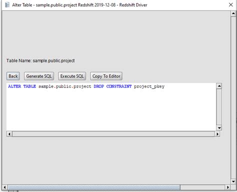 mysql remove primary key from table