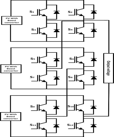 seven level cascaded h bridge based multilevel inverter connected with download scientific