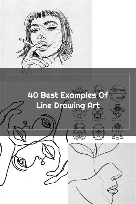 Line Art Best Examples Of Line Drawing Art Line Art Drawings Line
