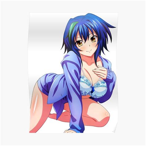 Póster Sexy Xenovia Quarta Lascivo Escuela Secundaria DxD Ecchi